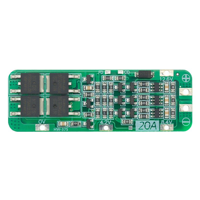3S 20A Li-ion Lithium Battery 18650 Charger PCB BMS Protection Board 12 ...