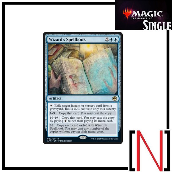 [MTG][Single][AFR] Wizard's Spellbook Level Rare [English] | Shopee ...
