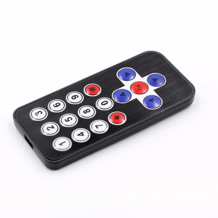 Mcu Infrared Ir Wireless Remote Control For Arduino Black | Shopee ...