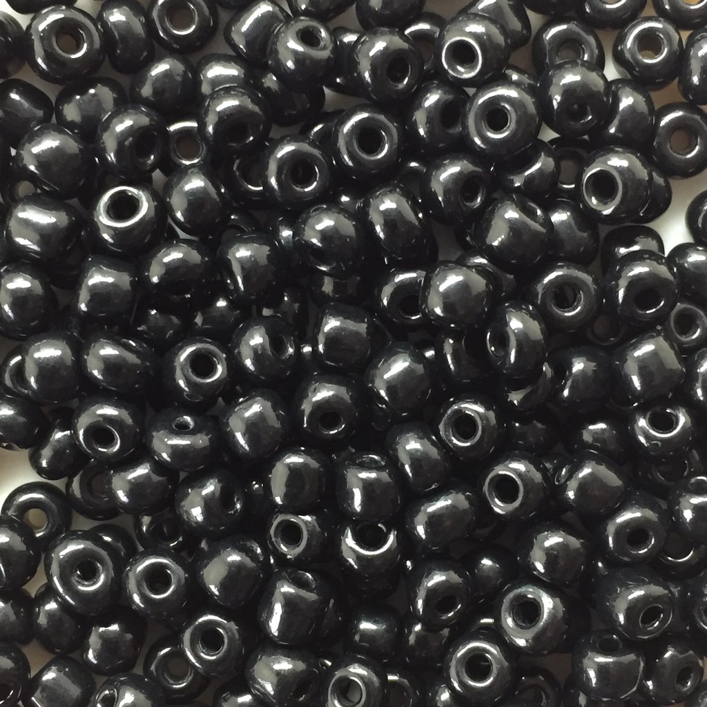 4mm / 40g High Quality Seed Beads Glass Charm DIY Beads ( BLACK ...