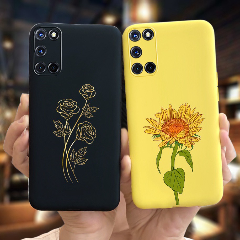 OPPO A92 Silicon Case OPPOA92 CPH2059 A92S A72 A52 2020 A 92 Slim Cover ...