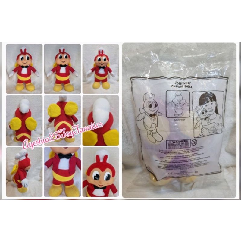 Assorted Jollibee Toys Squad doll Popo and hard Toys | Shopee Philippines
