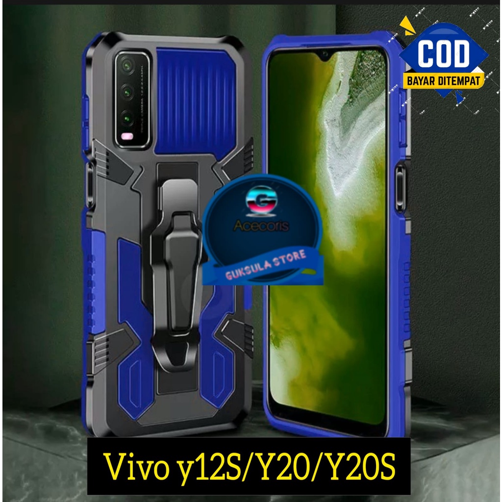 Casing HP VIVO Y20/Y12S/Y20S NEW MODEL HARD CASE SILICONE CASING ...