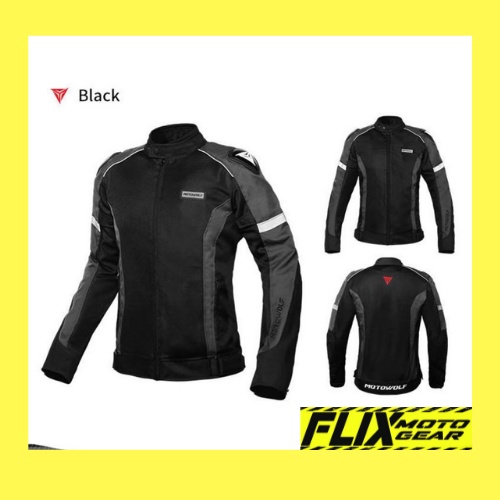 Motowolf Breathable Mesh Padded Riding Jacket V2 | Shopee Philippines