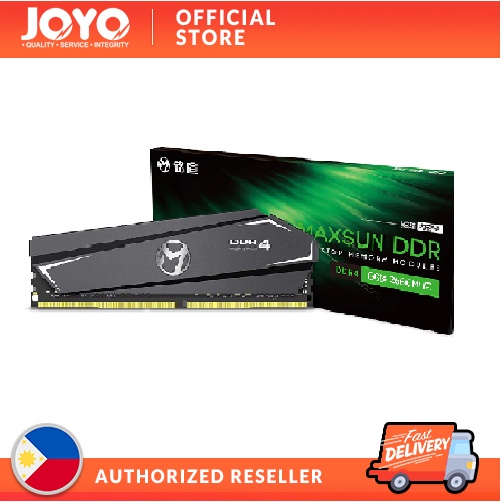 MAXSUN TERMINATOR 8GB DDR4-2666MHZ W/HEATSINK (BLACK) | Shopee Philippines