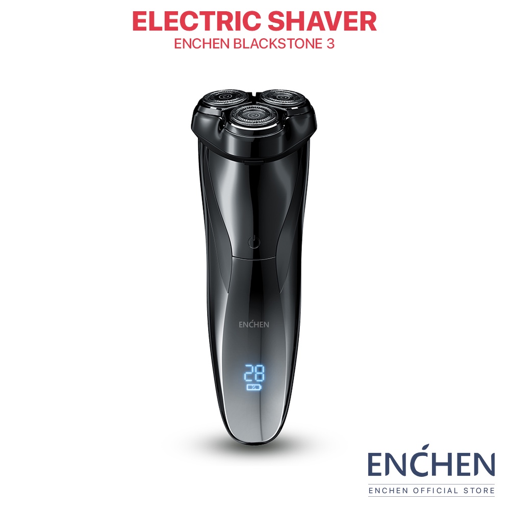 【Ready Stock】♠ENCHEN BlackStone3 3D Electric Shaver Rechargeable ...