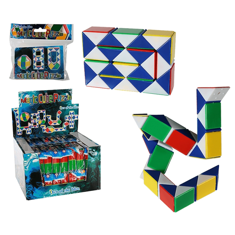 Qiyi Magic Cube Snake Retro Toy Travel Twist Adults Children Fidget ...