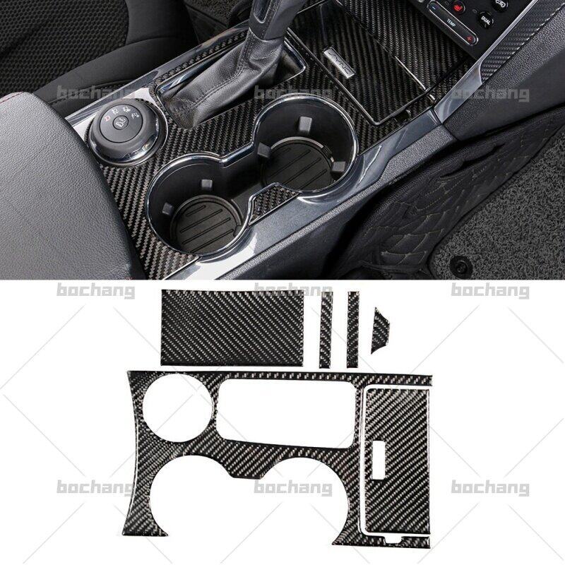 ((Bochang) 2013-2018 Ford Explorer Carbon Fiber Gearbox Panel Cover ...