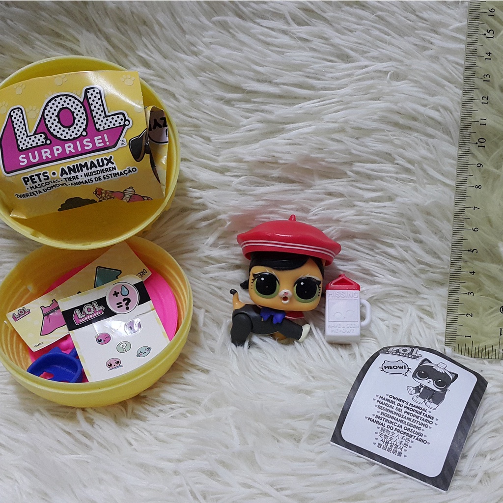 Ll13 LOL doll Surprise Cat Fuzzy Fan Pet Fanime LOL Original LOL Pets ...