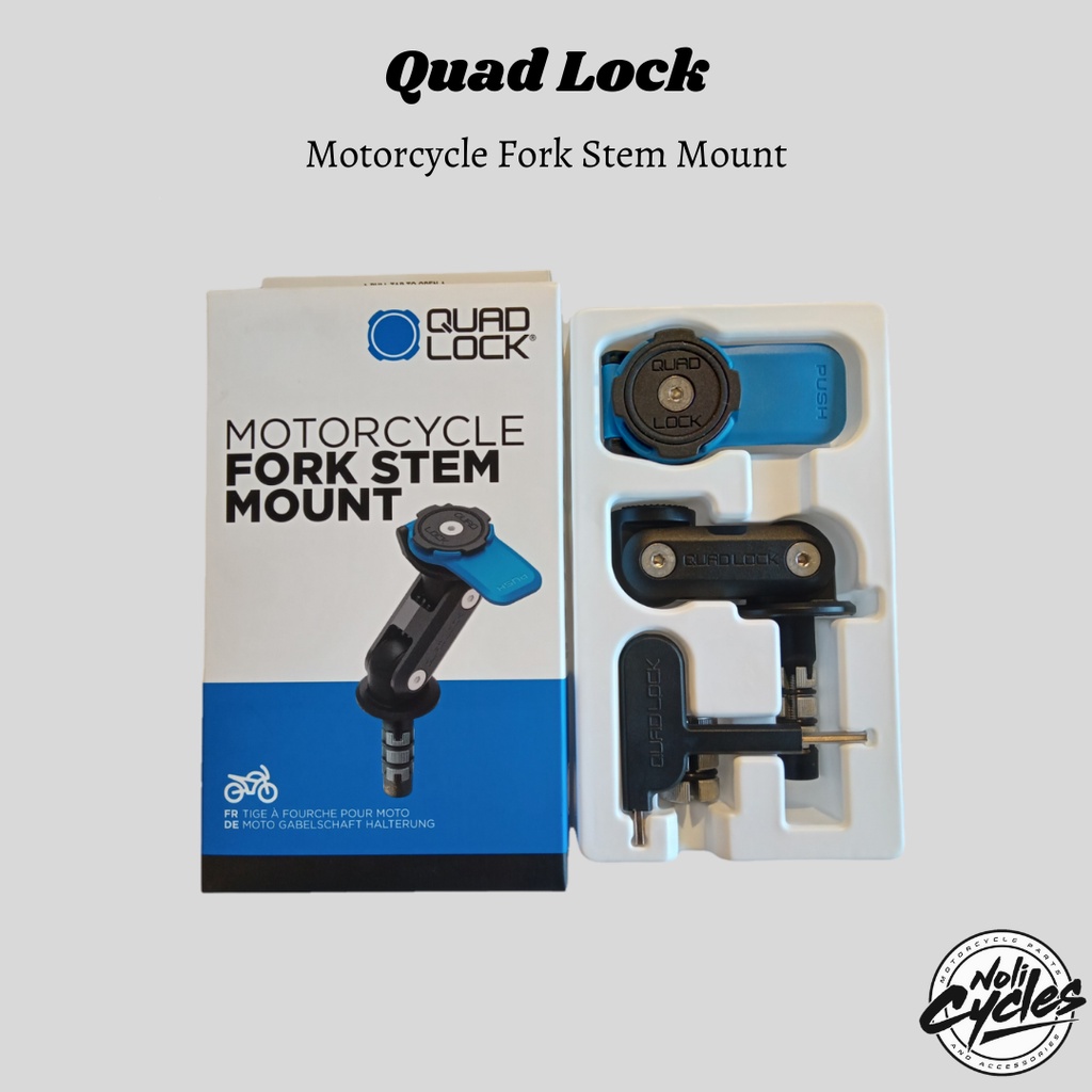 QUAD LOCK MOTORCYCLE FORK STEM MOUNT | Shopee Philippines