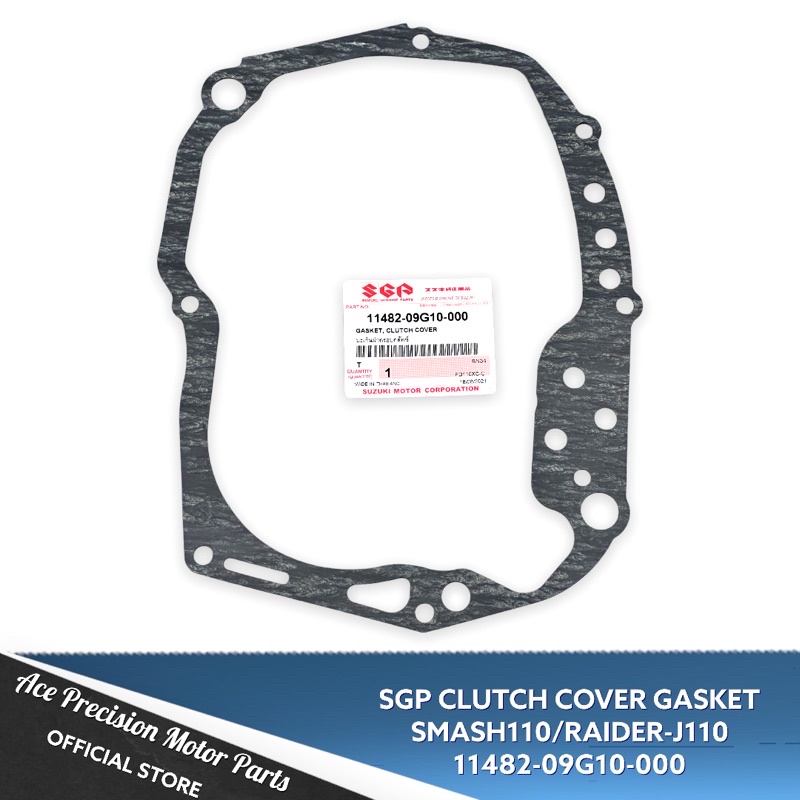 SGP CLUTCH COVER GASKET SMASH110/RAIDER-J CARB 11482-09G10-000 | Shopee ...