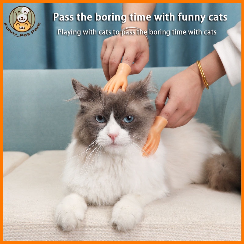 Super Tiny Hand Joke Finger Puppet Small Finger Little Funny Hand Toy ...