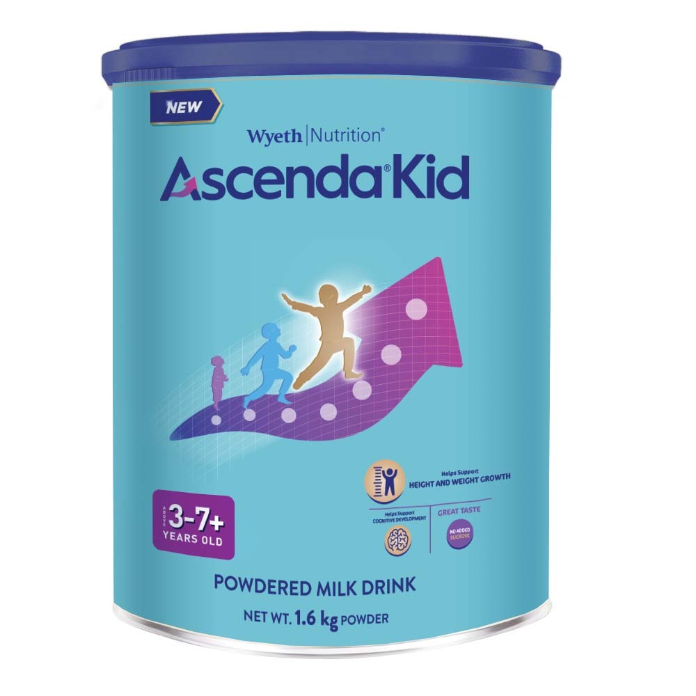 ASCENDA 4 Kid Milk Drink for Children 3+ years old 1.6kg | Shopee ...