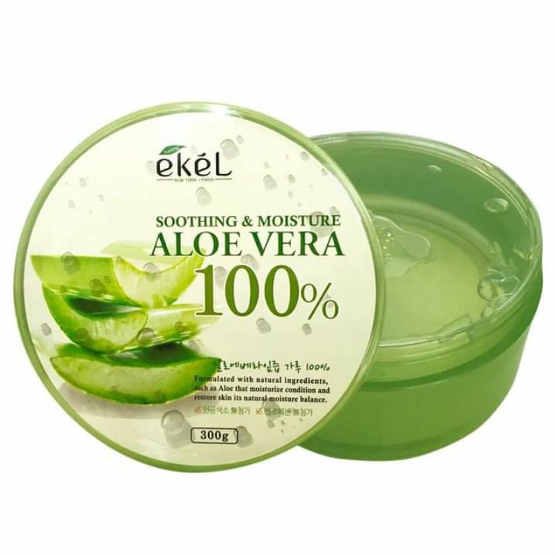 [AUTHENTIC] EKEL SOOTHING ALOE VERA GEL 300g | Shopee Philippines