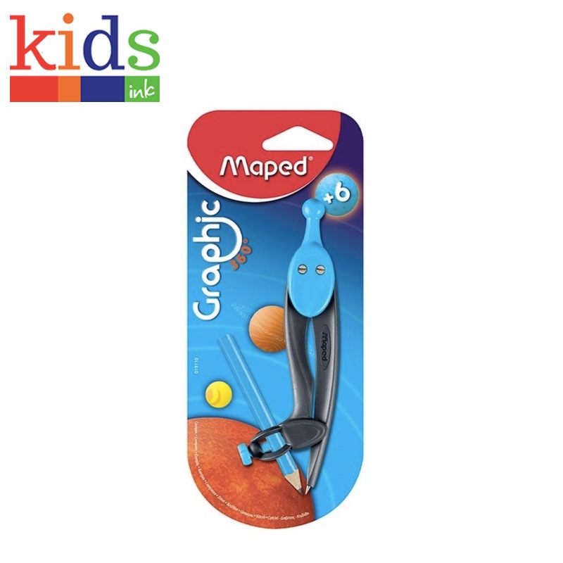 Maped Compass 019110 With Adaptor And Pencil | Shopee Philippines
