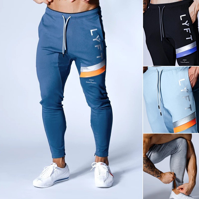 LYFT Men's Sports Jogging Pants Cotton Casual Comfortable Trousers M ...