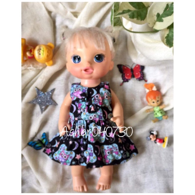 Baby Alive Clothes/Baby Alive Sunday Dress with Bow (Doll not Included ...