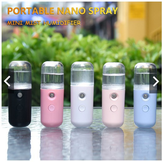 USB Portable Nano Mist Spray Atomization Mister Face Facial ...