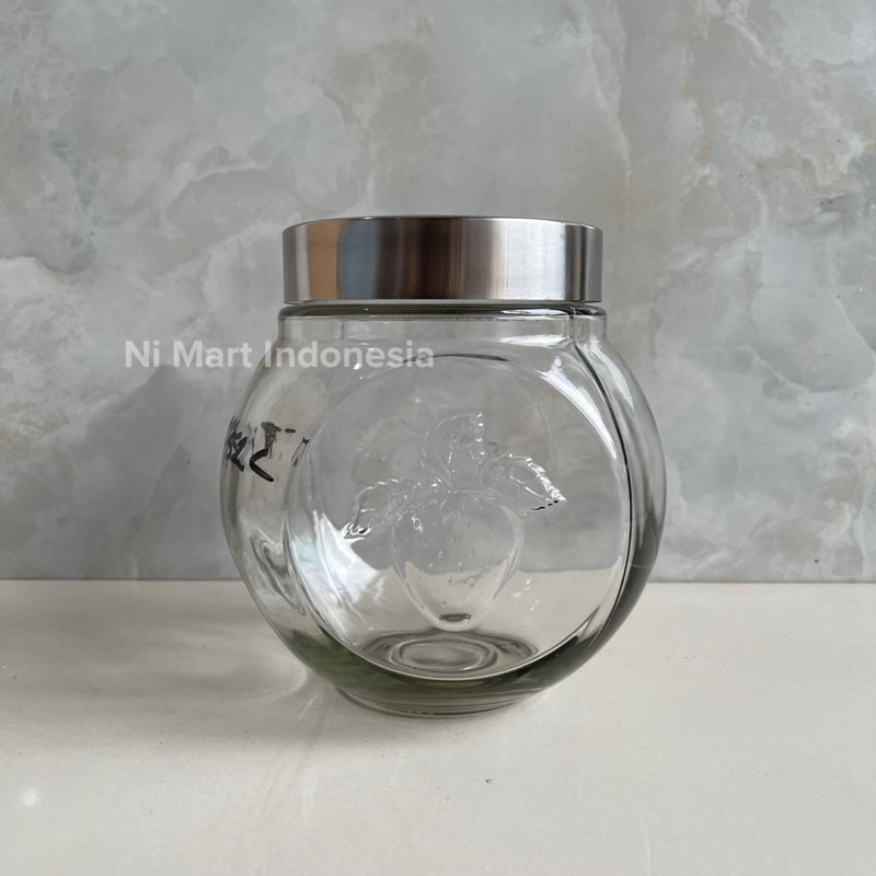Tpm-7 SLC Jar Glass Jar Unique Aluminum Lid Container Place Snack ...