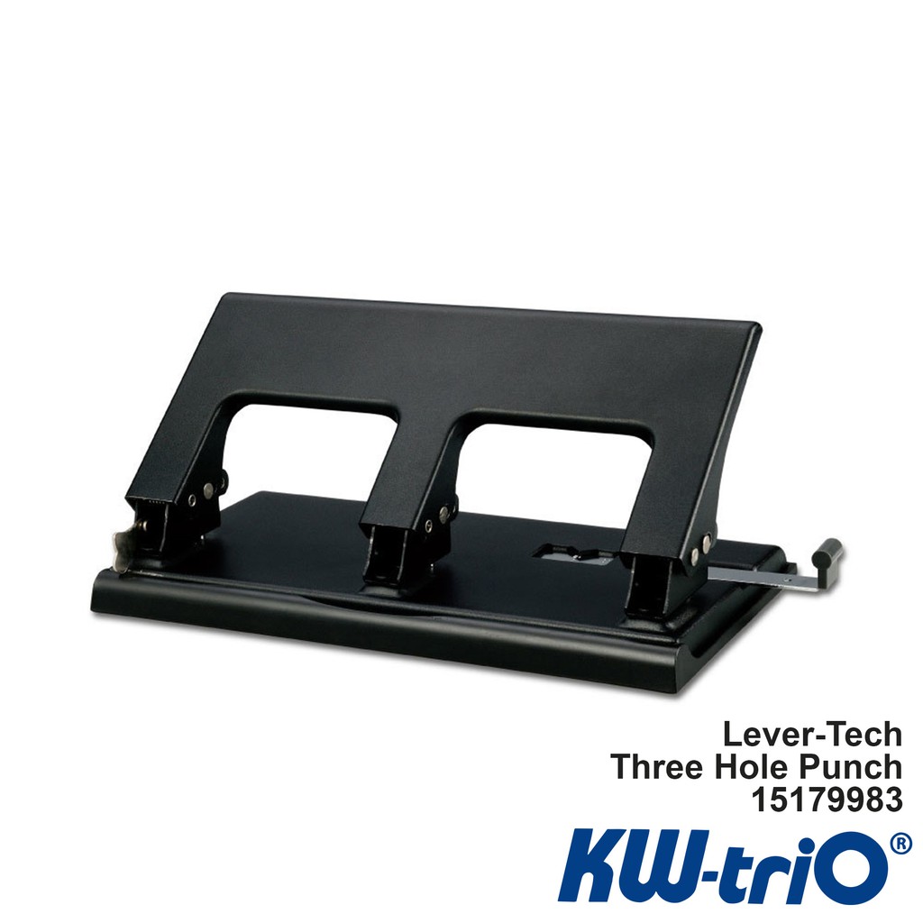 Kw-Trio Lever-Tech Three Hole Punch, [15179983] | Shopee Philippines