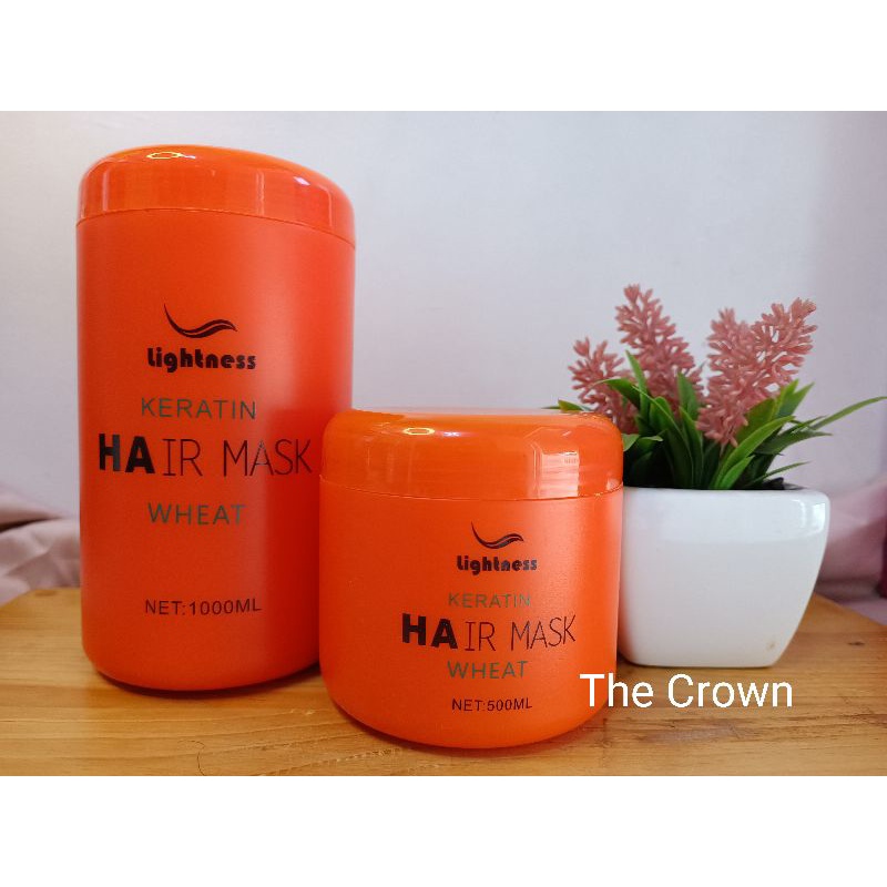 Lightness Keratin Hair Mask 1000ml | Shopee Philippines