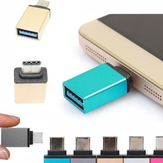 Otg USB TYPE C - ANDROID OTG - MINI Square OTG NON CABLE & CABLE - MINI ...