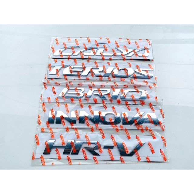 MESIN /HRV/BRIO/INNOVA/RUSH/TERIOS/FORTUNER/PAJERO Chrome Car Engine ...