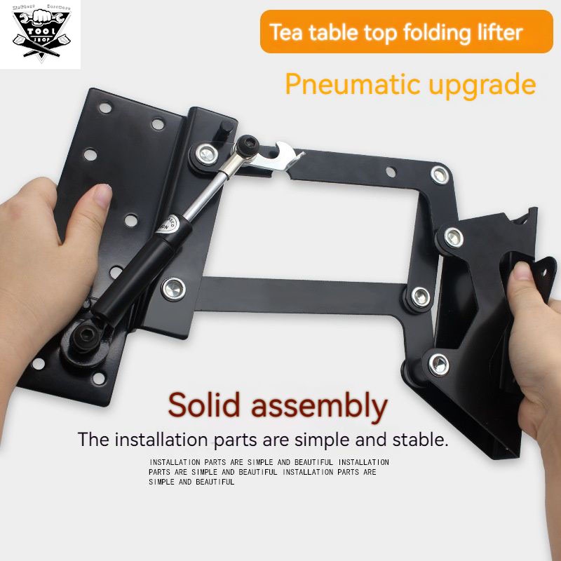 Computer Desk lift Furniture hinge spring Fold computer desktop hinge ...