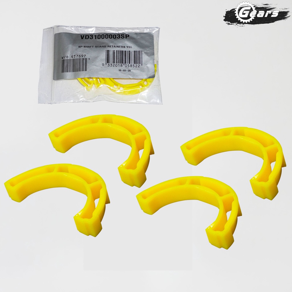 ARB Oldman Emu Bp51 Shaft Guard Retainers Yellow 4 Pcs. | Shopee ...