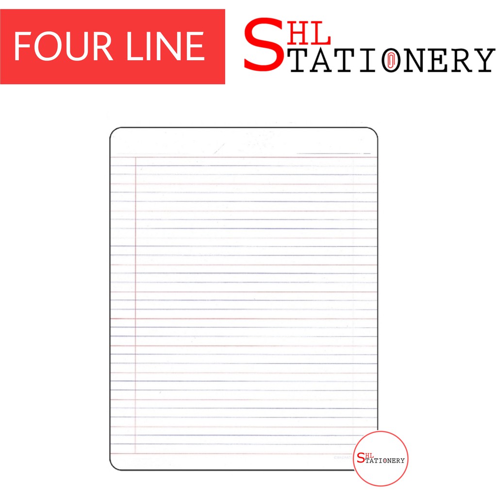 Exercise Book / Buku Latihan 80 pages (Single Line / Double Line ...