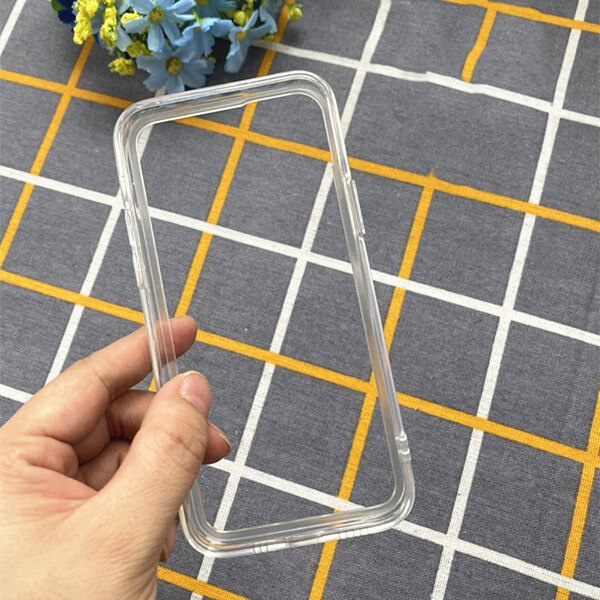 For iPhone 12 13 Mini Silicone Soft Shockproof Bumper Full Protector ...