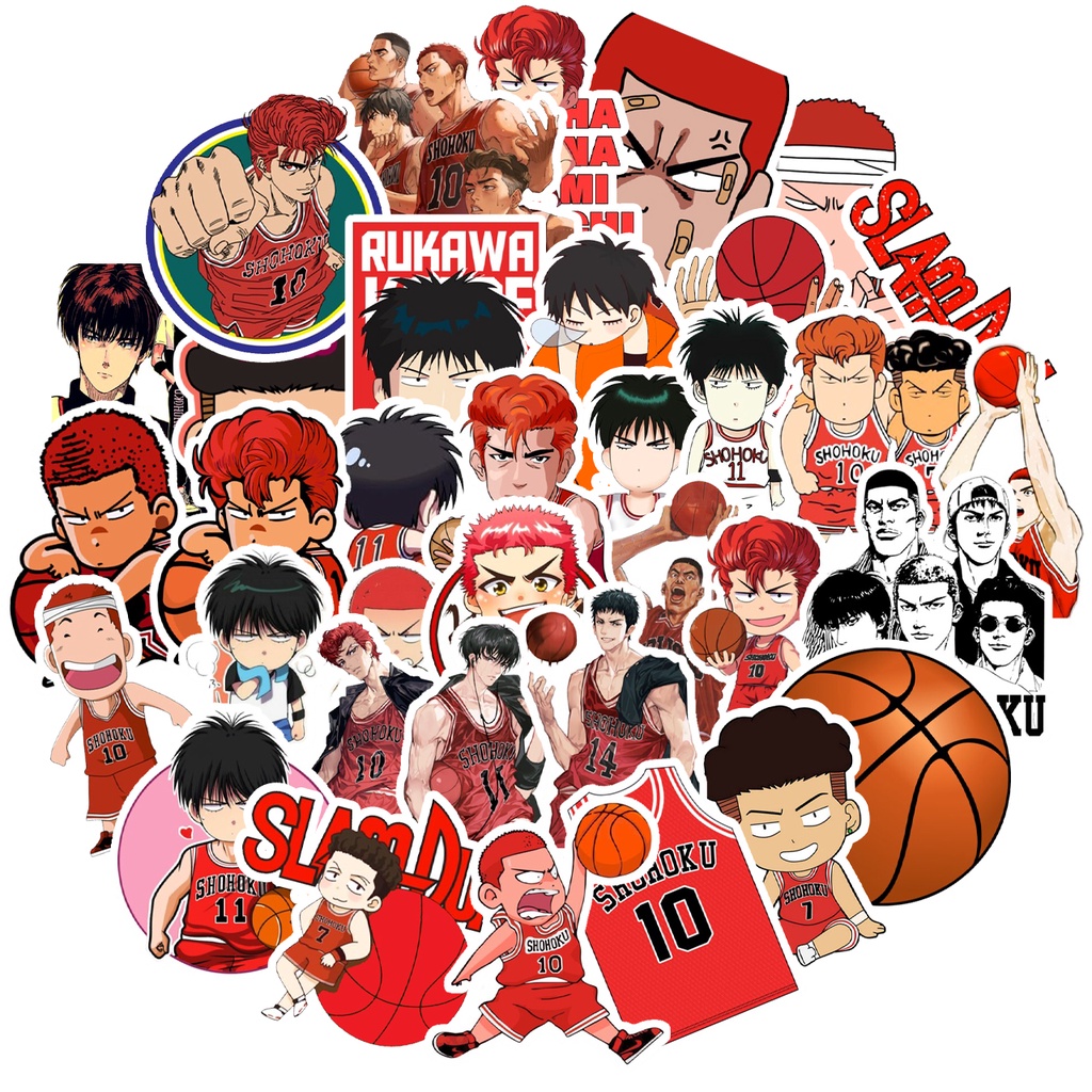 Slam Dunk Anime Sticker Pack (30pcs) | Shopee Philippines