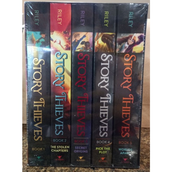 The Story Thieves complete collection by James Riley brand new | Shopee ...