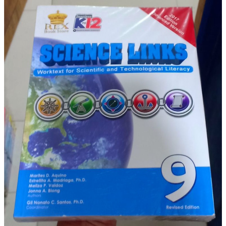 Science links Grade 9 2017 edition | Shopee Philippines
