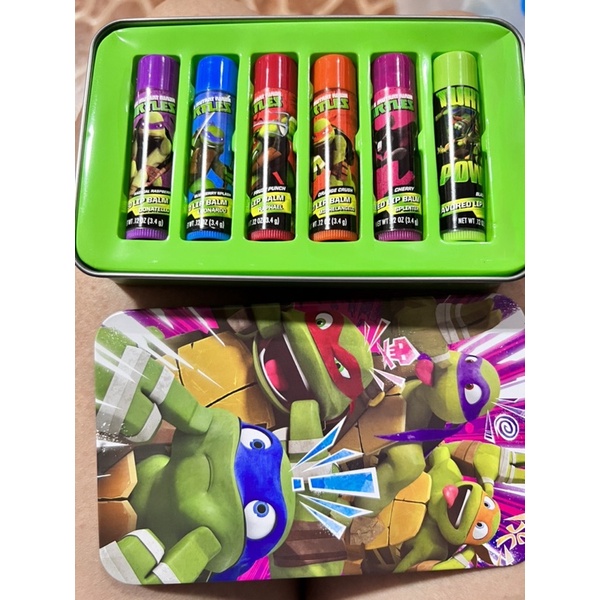 Teenage Mutant Ninja Turtles 6 Flavored Lip Balm 4+ | Shopee Philippines