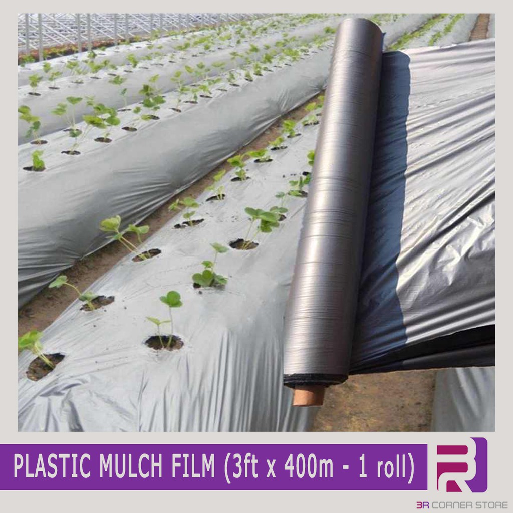 High Quality Plastic Mulch Film (3ft x 400m x .33micons) by 3r Corner ...