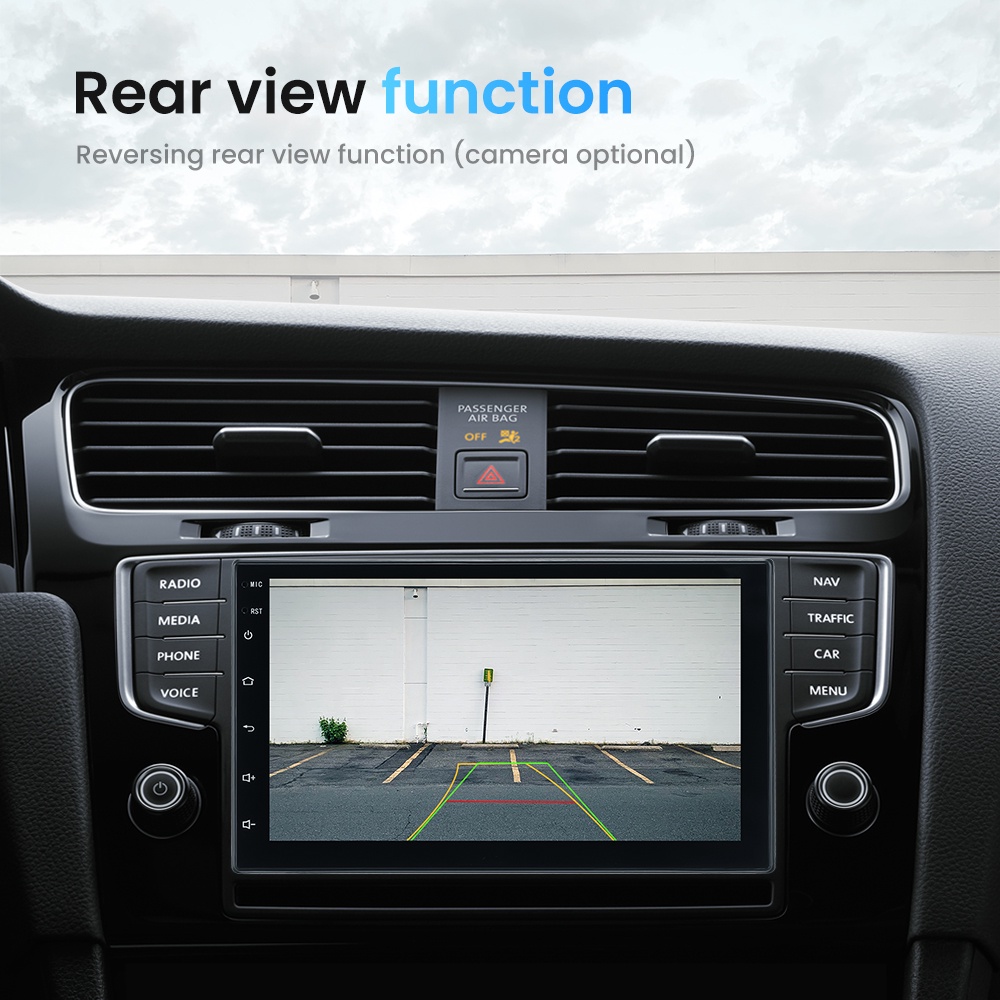 GEARELEC 2 Din Android Car Stereo With Bluetooth/GPS/FM Touch Screen ...