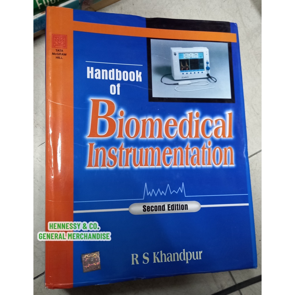 Handbook of Biomedical Instrumentation - 2nd Edition by R.S. Khandpur ...