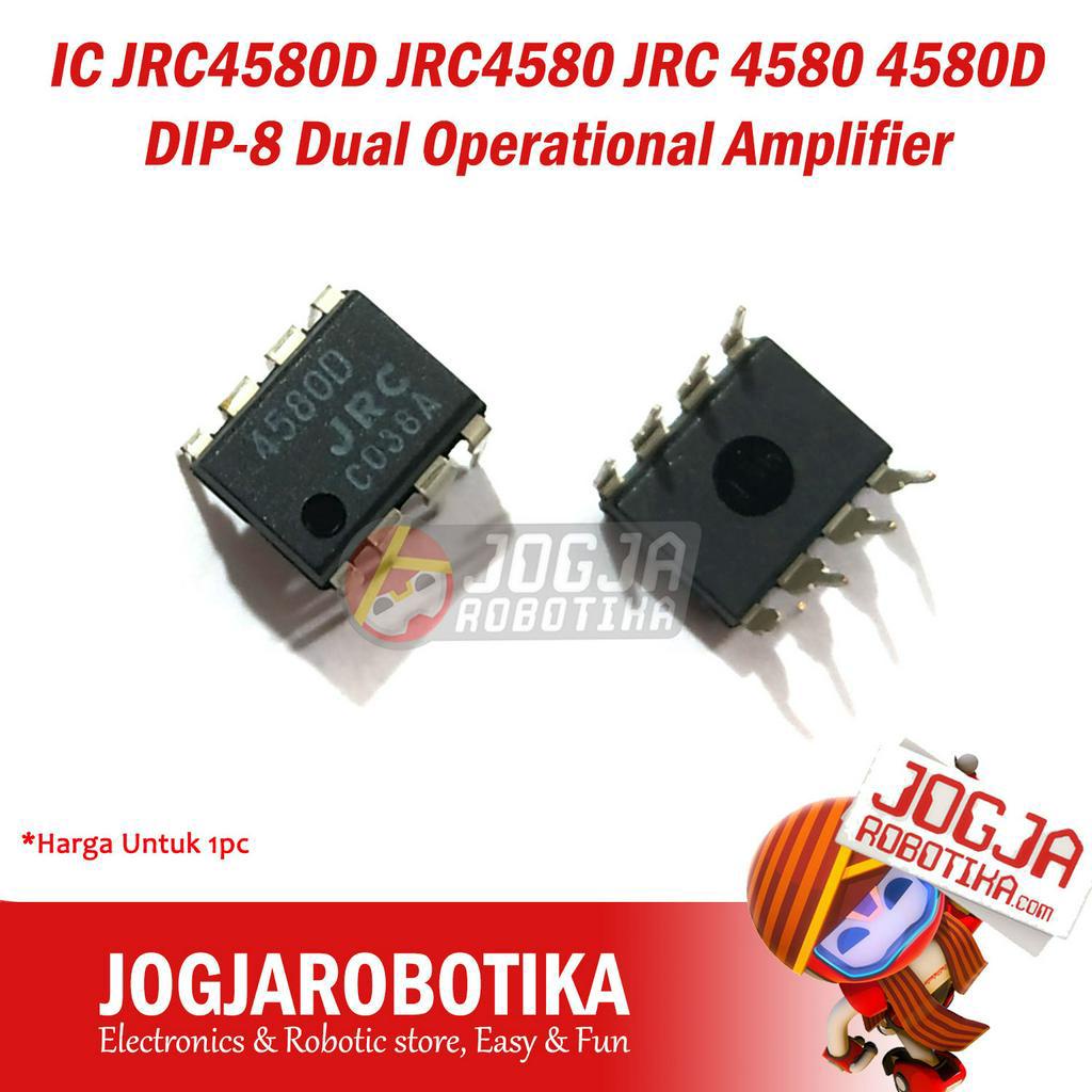 Ic JRC4580D JRC4580 JRC 4580 4580D DIP-8 Dual Operated Amplifier ...