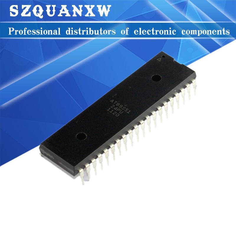 Diymore ic microcontrolador at89s51 AT89S51-24PU atmel dip-40 circuito integrado original ...