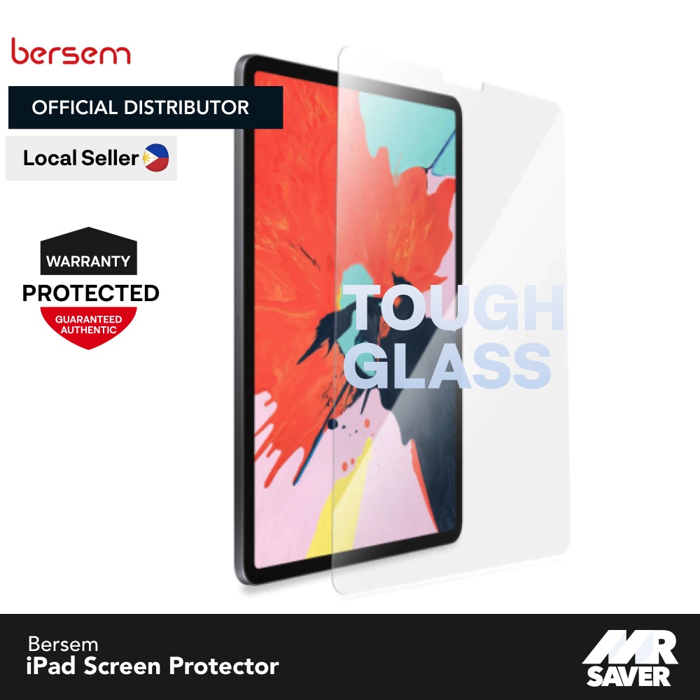 Bersem Screen Protector Tempered Glass for iPad9H Tempered Glass Film ...