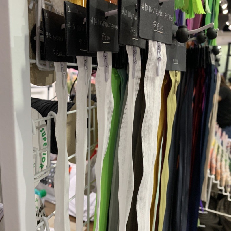 8" to 18” Invisible Zipper (Per Piece) | Shopee Philippines