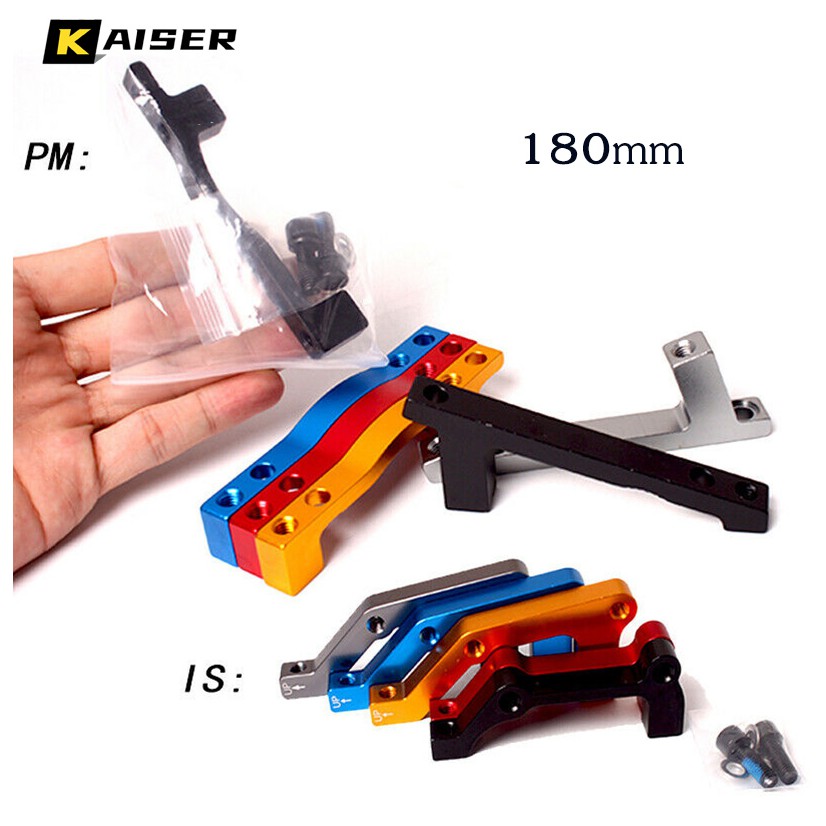 Shimano MTB Bike Disc Brake Rotors Adaptor 180mm 203mm PM Caliper ...