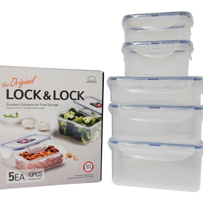Locknlock - Gift Box Set 5PCS (HPL815SG5) | Shopee Philippines