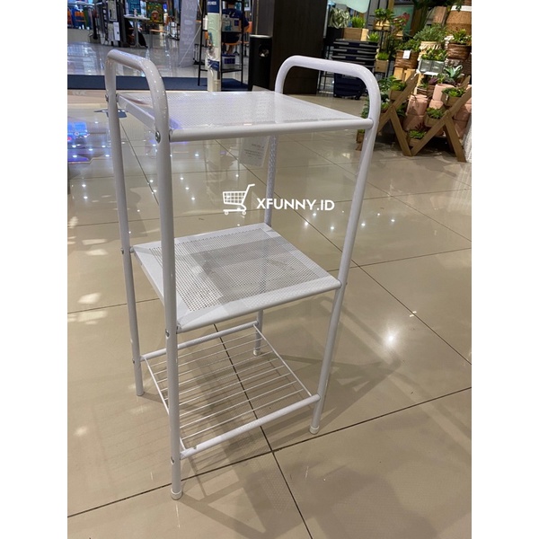 Informa RACK 3 TIER STORAGE SHELF (REVIS WHITE SHELF) | Shopee Philippines