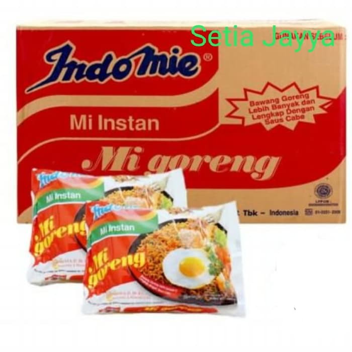 1 box of fried indomie contains 40 packs of indomie instant noodles ...