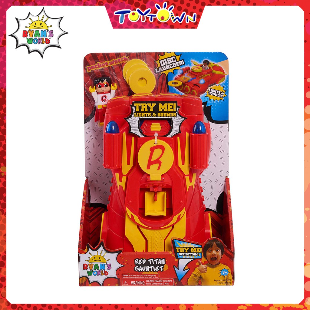 Ryans World Red Titan Gauntlet | Shopee Philippines