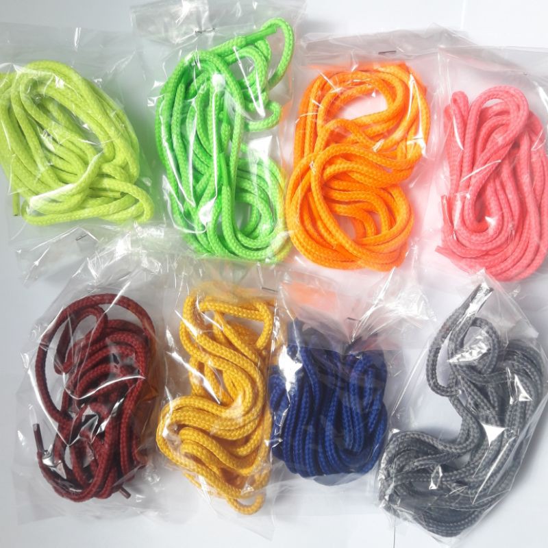 Colorful Round Shoe Laces ( Bilog na Sintas ) 42 inches for Rubber ...