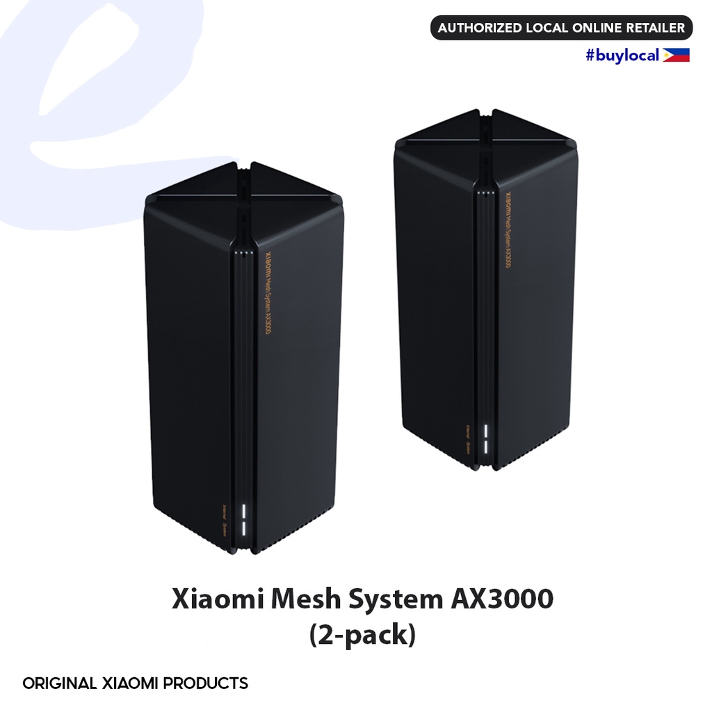 Xiaomi Mesh System AX3000 (2-pack) RA82 | Shopee Philippines