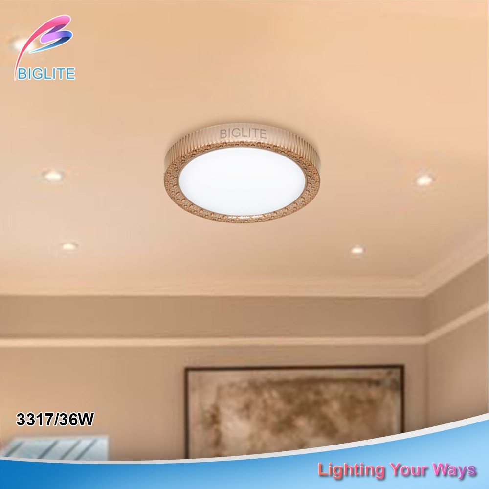 Biglite 3317-36W BROW Ceiling Lamp Tri Color Modern/ Contemporary LED ...